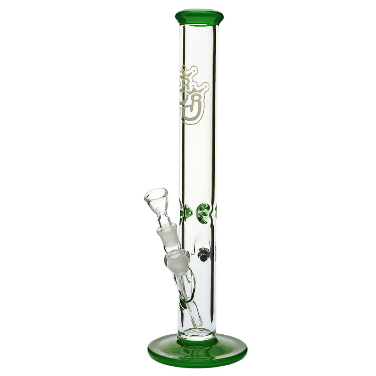 Jelly Joker 7mm glass bong "Green Seduction" | 11846